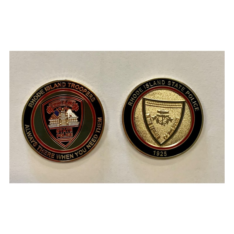 Challenge Coin - Rhode Island State Police Museum