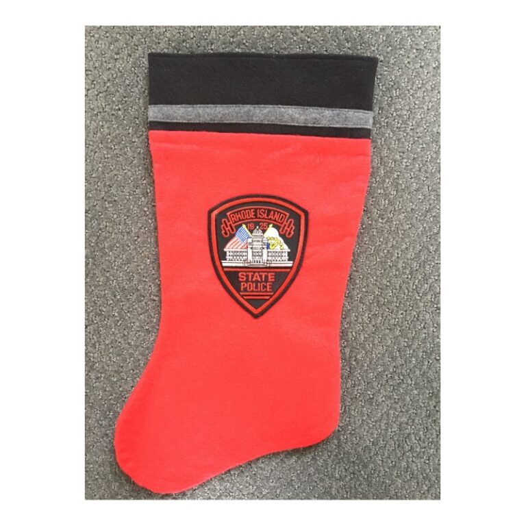 Christmas Stocking - Rhode Island State Police Museum